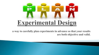 Experimental design | PPT