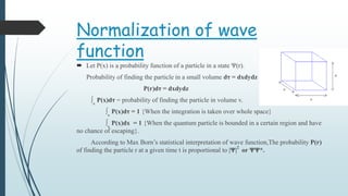 Wave function | PPTX