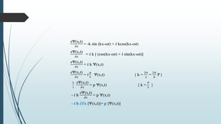 Wave function | PPTX