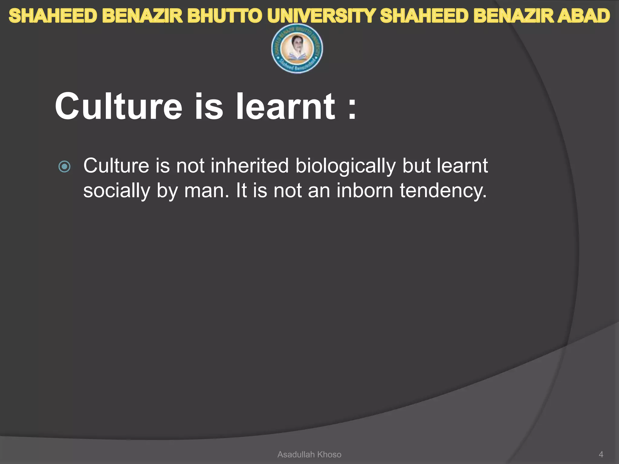 what is culture and it's types by sadam Hussain 129 | PPT