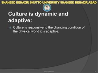 what is culture and it's types by sadam Hussain 129 | PPT