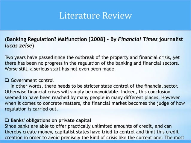 Regulation of Commercial Banks | PPT