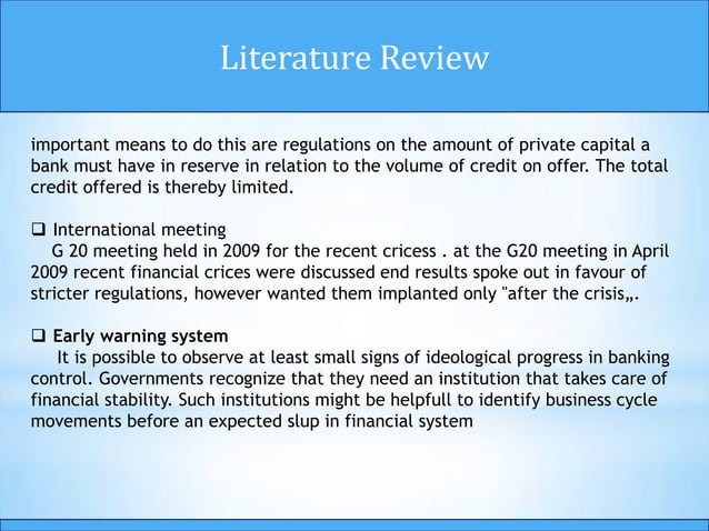 Regulation of Commercial Banks | PPT