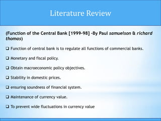 Regulation of Commercial Banks | PPTX