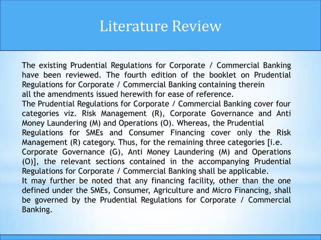 Regulation of Commercial Banks | PPT