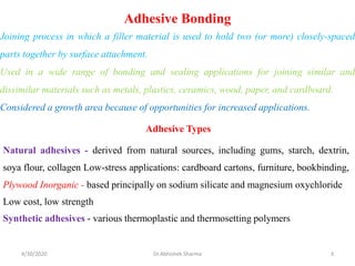 As adhesive bonding process | PDF