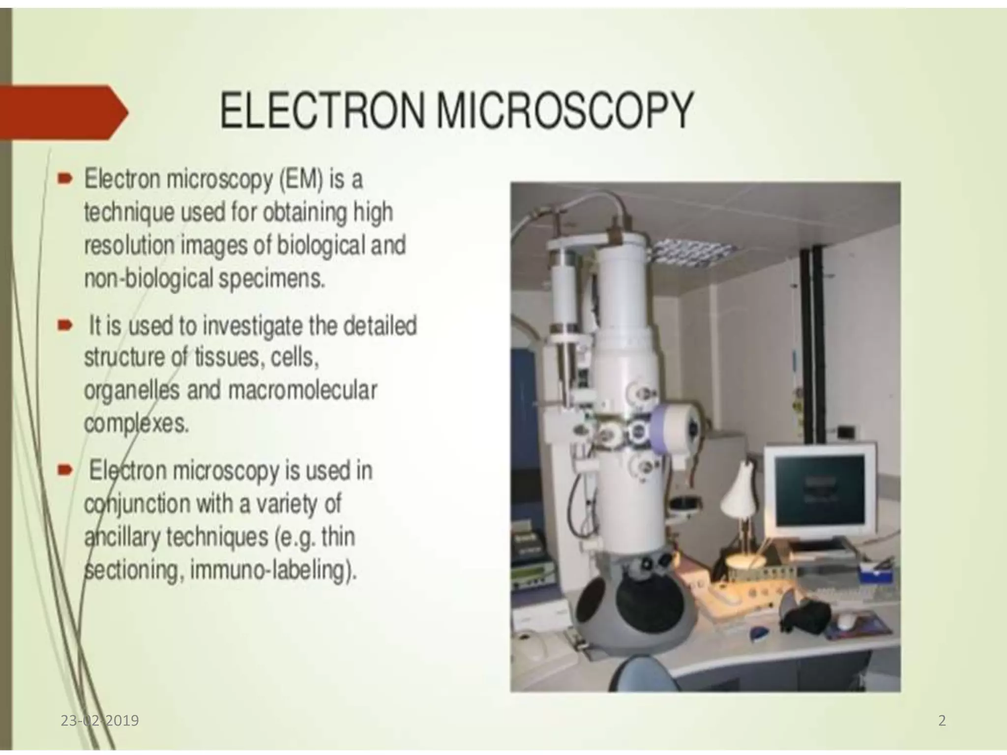 Immunoelectron Microscopy. | PPTX