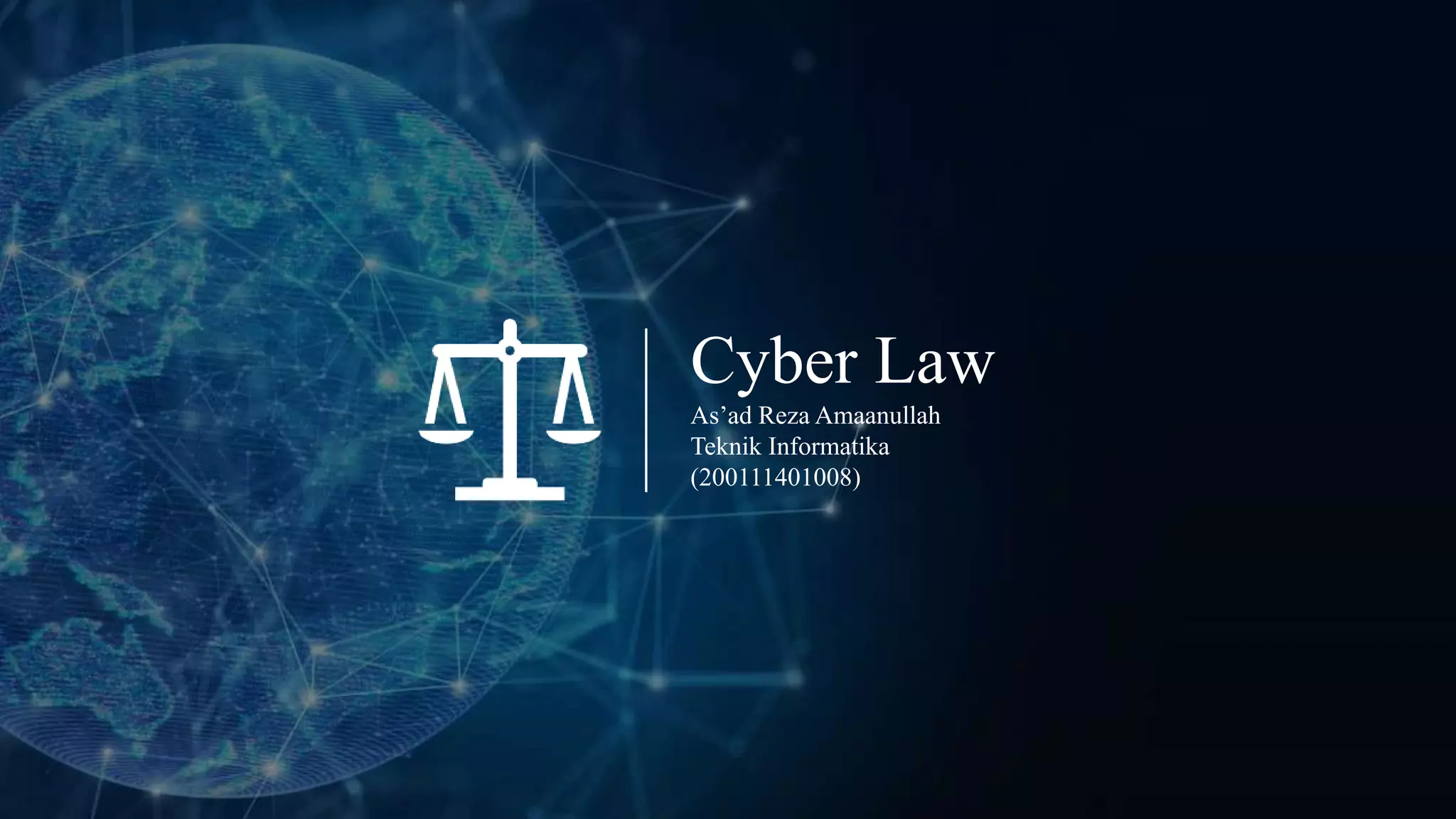 Cyber Law | PPTX