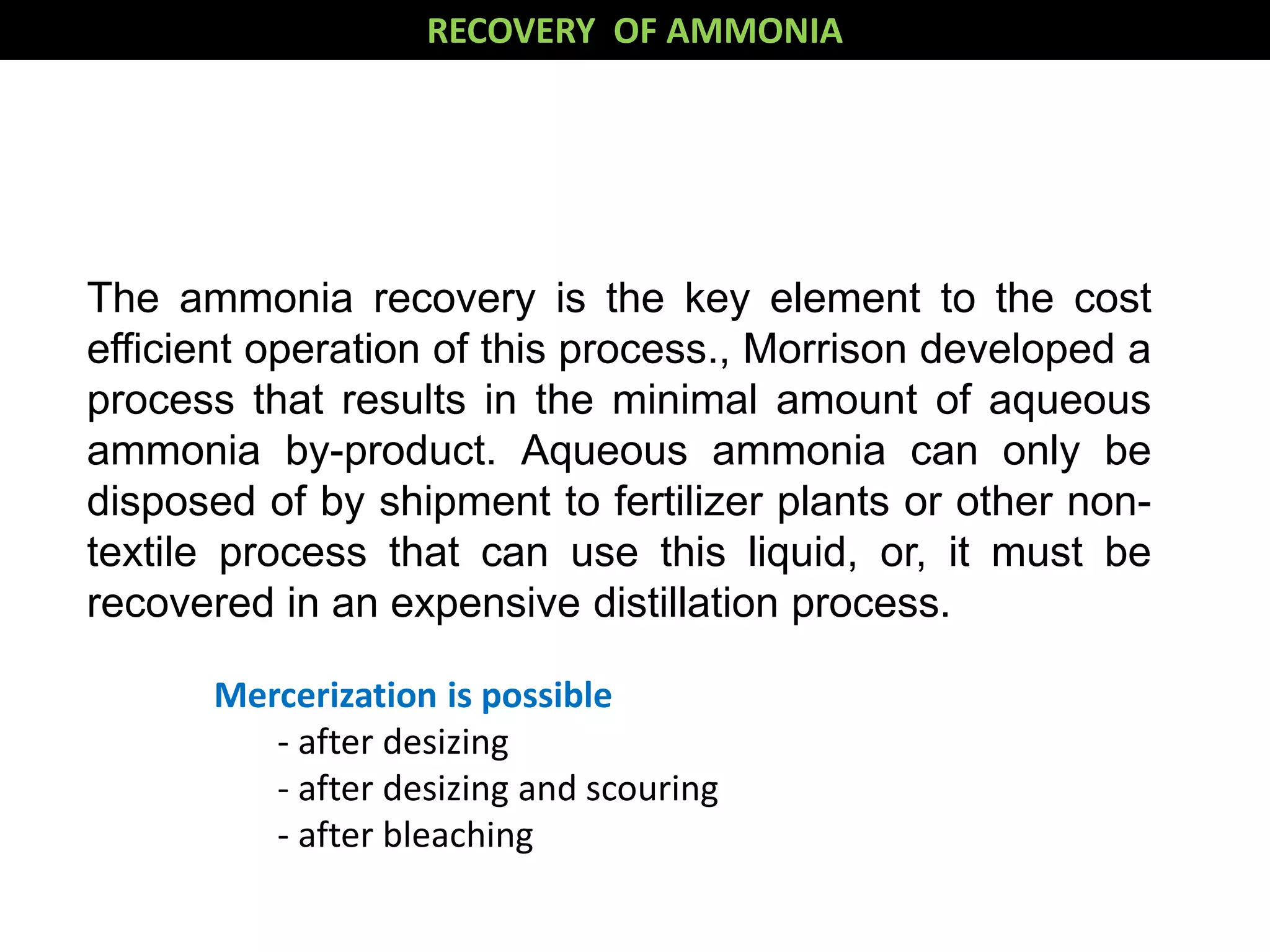 mercerization | PPTX
