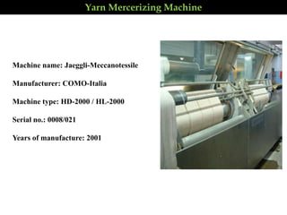 mercerization | PPTX