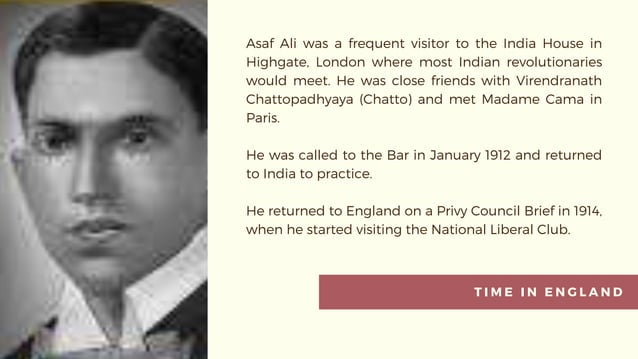 Asaf Ali - Freedom Fighters of India (Pride of India) | PPT