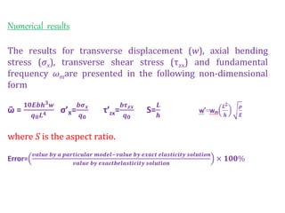 Nonlinear Beam theory | PPTX