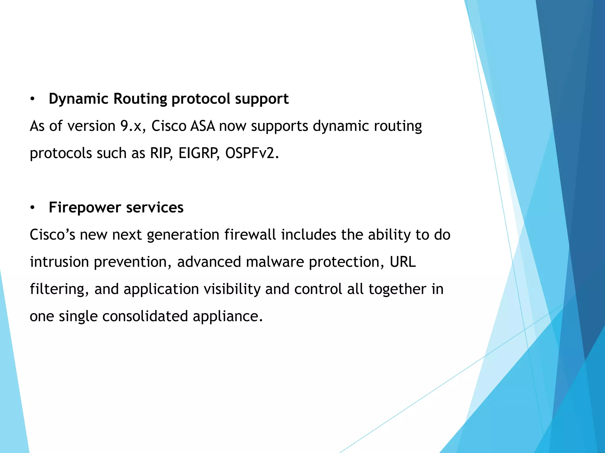 Cisco ASA Firewall Presentation - ZABTech center Hyderabad | PPTX