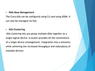 Cisco ASA Firewall Presentation - ZABTech center Hyderabad | PPTX