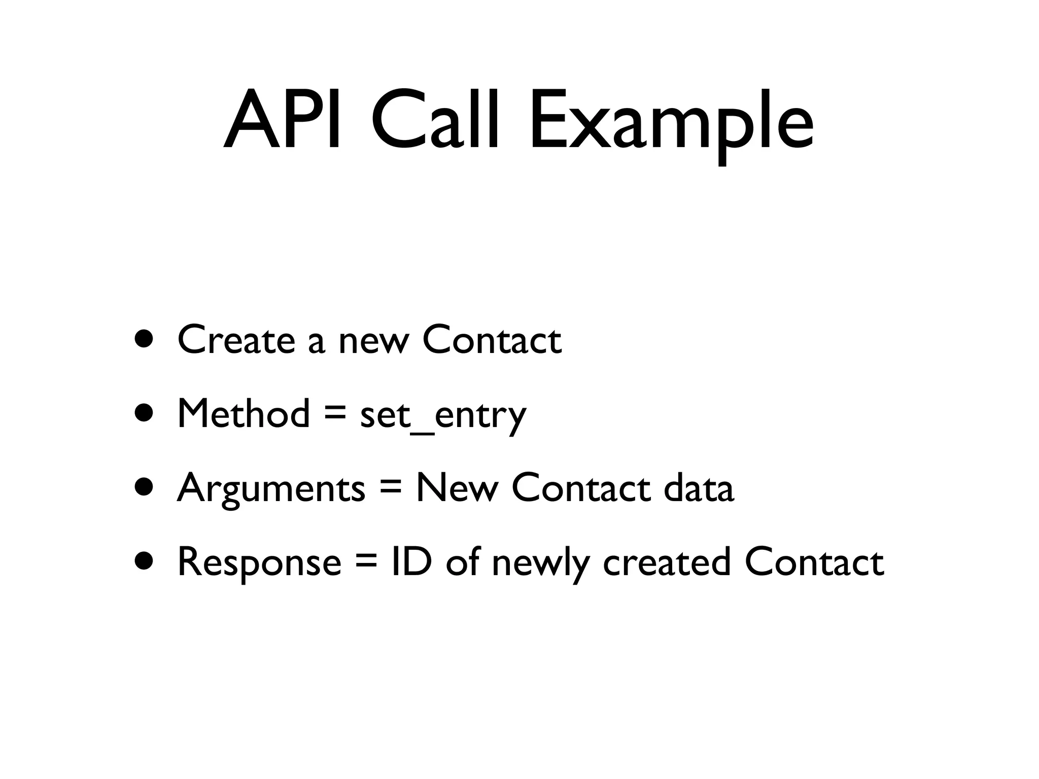 Using the SugarCRM REST API | KEY