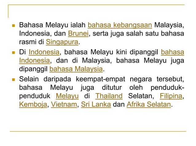 Asal usu-bahasa-melayu | PDF