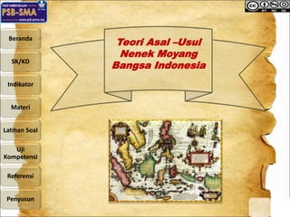 Asal - Usul Nenek Moyang Bangsa Indonesia | PPT