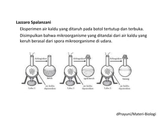 Asal usul kehidupan dan evolusi | PPT