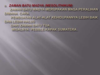 Asal usul nenek moyang Bangsa | PPTX