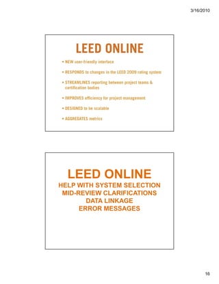 LEED v3 | PDF