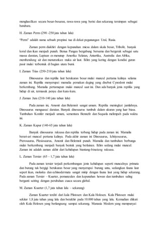 Asal mula kehidupan hahasnn | DOCX