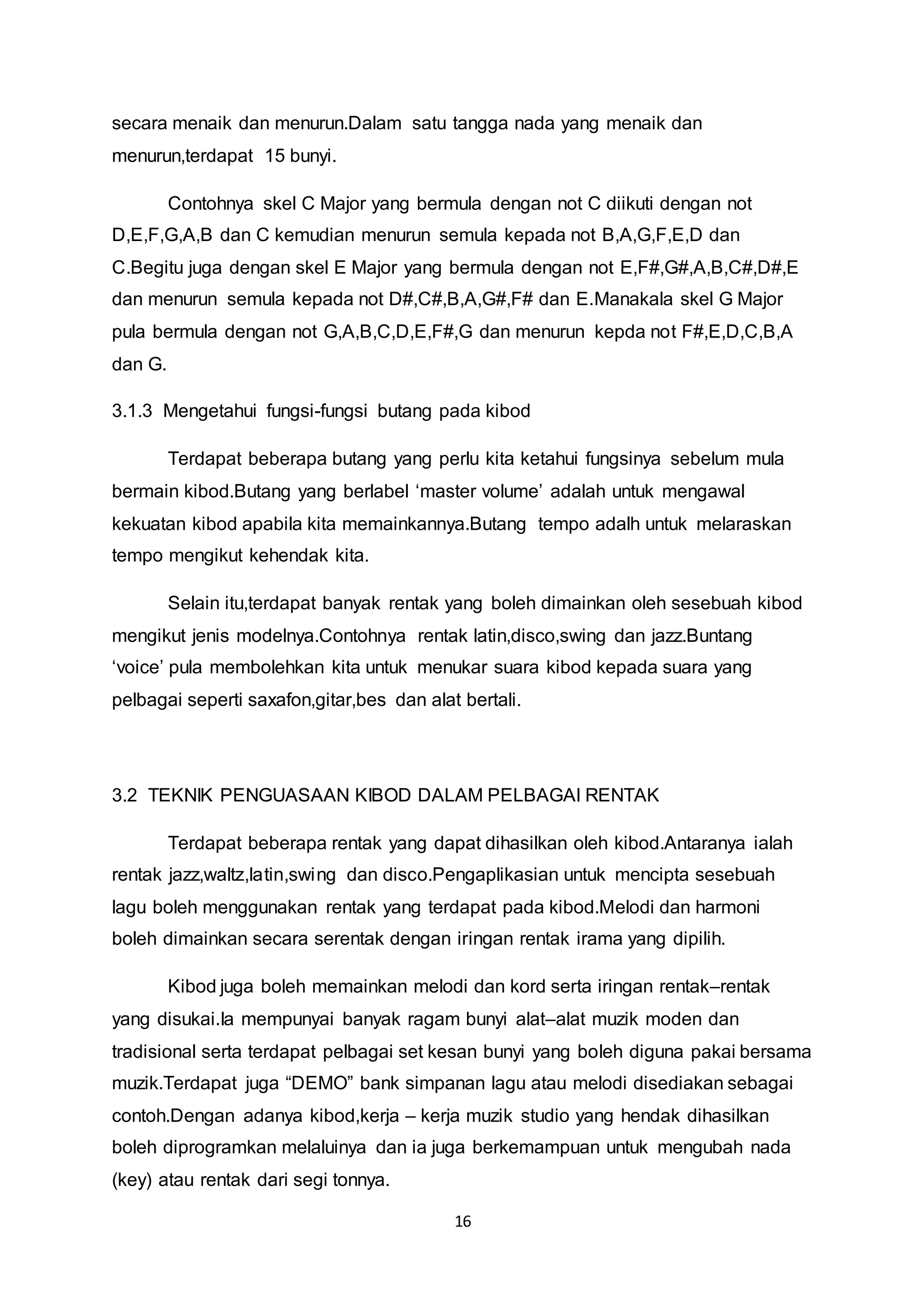Asal usul kibod dan jenis kibod | DOCX