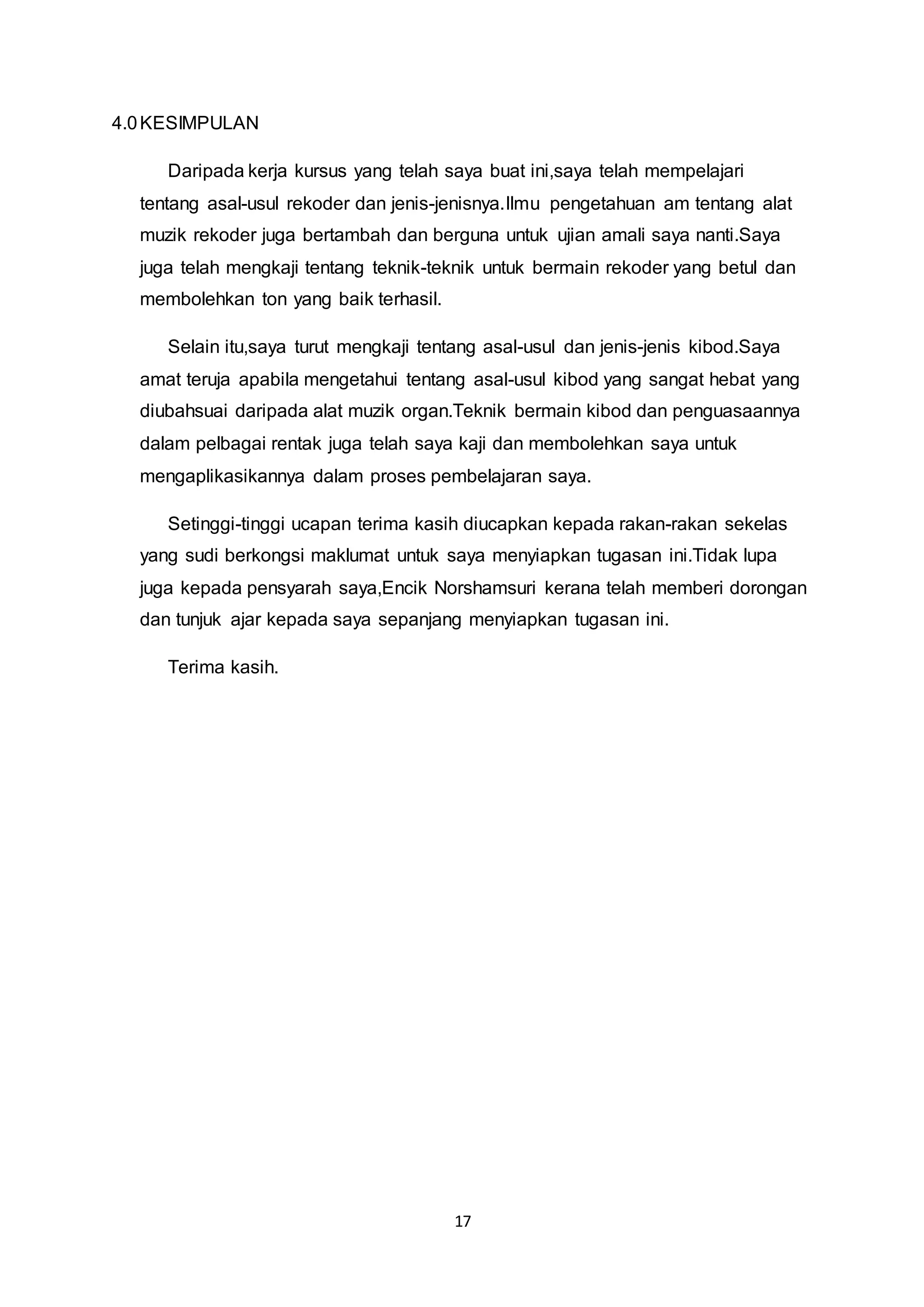 Asal usul kibod dan jenis kibod | DOCX