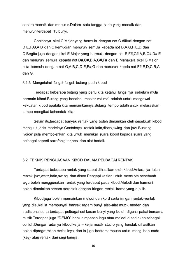 Asal usul kibod dan jenis kibod | PDF