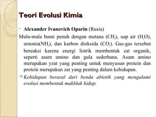 Asal usul kehidupan | PPT