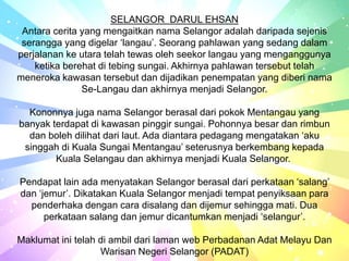 Asal Usul Nama- Nama Negeri di Malaysia | PPTX