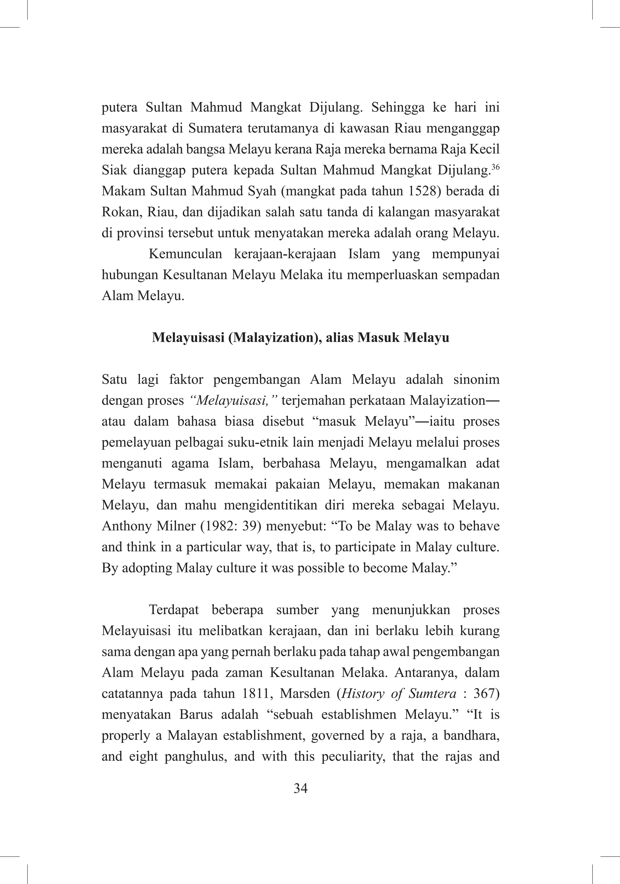 Asal usul org melayu menulis semula sejarahnya (article) | PDF