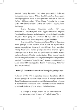 Asal usul org melayu menulis semula sejarahnya (article) | PDF