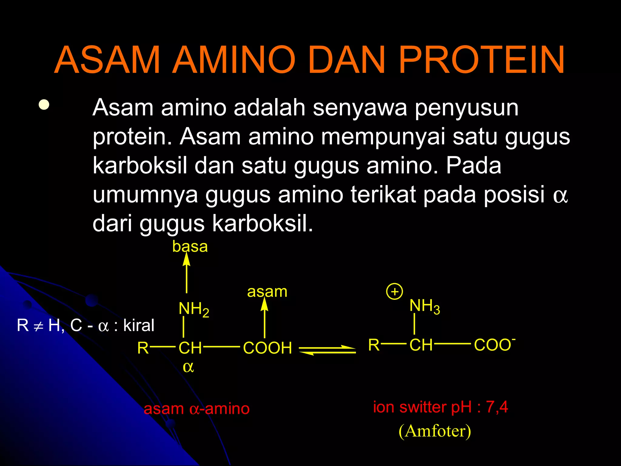 Asam amino-dan-protein | PPT