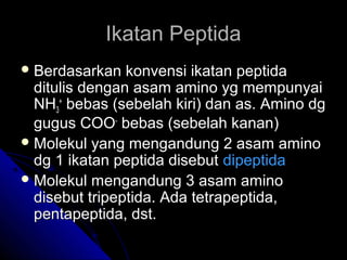 Asam amino-dan-protein | PPT