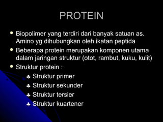 Asam amino-dan-protein | PPT