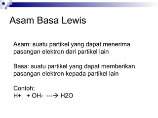asam-basa merupakan pembelajaran di kelas 9 | PPT