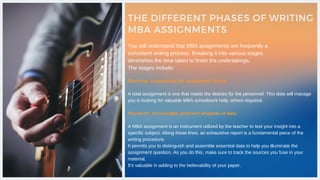 MBA Assignment Help Tips | PPT