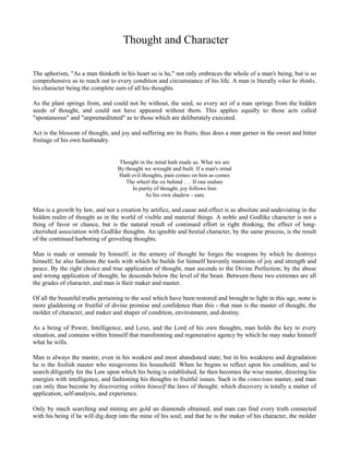 As a man_thinketh - $ | PDF