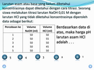 Asam basa | PPTX