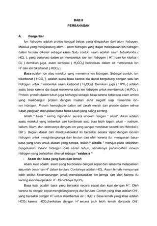 Asam basa | PDF