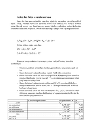 Asam basa | DOCX