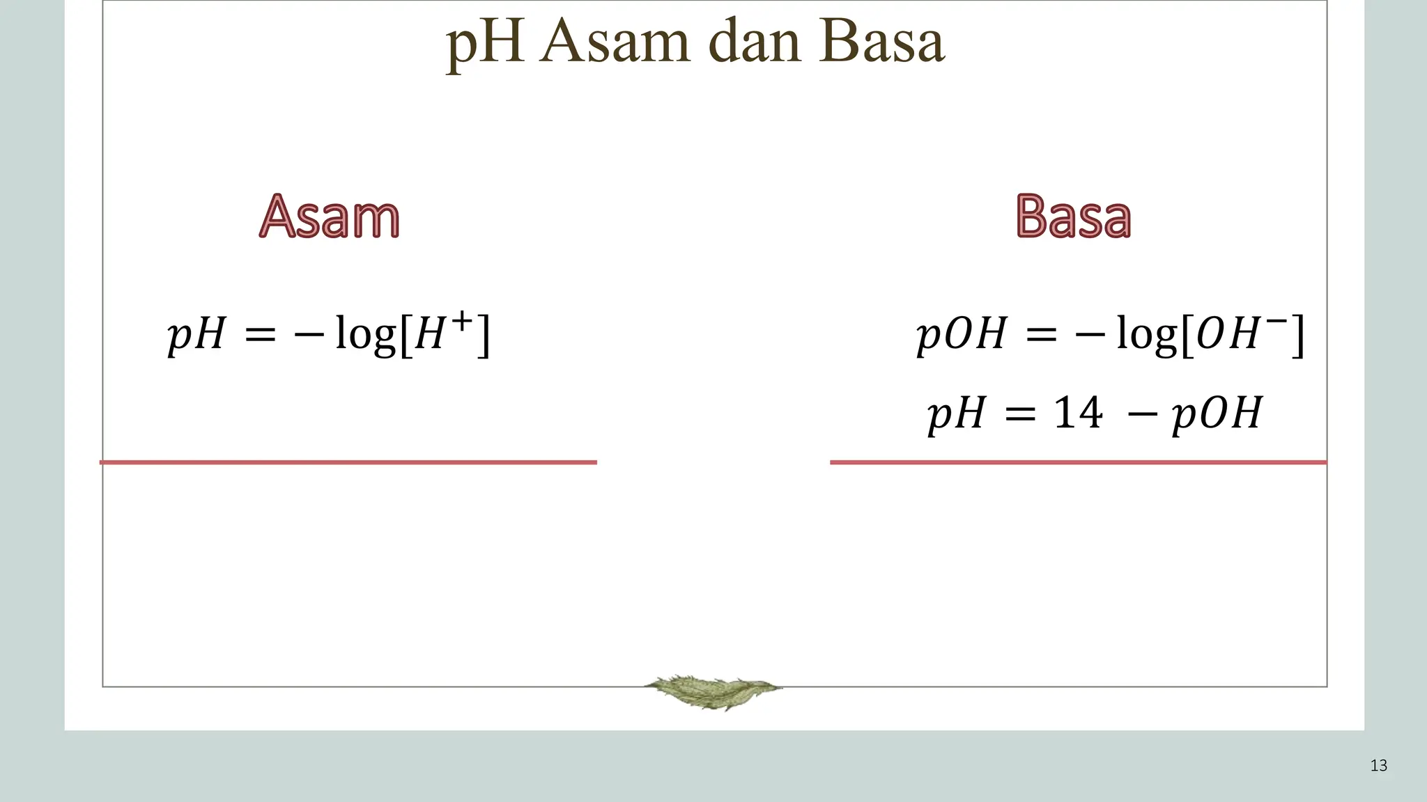 ASAM BASA KELAS X KIMIA ANALISIS UNTUK SMK | PPTX