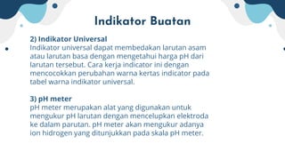 Materi Kimfar Asam,Basa,Buffer dan Garam | PPTX