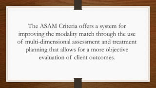 Asam criteria attc online module 2018_week 1 ppt | PDF