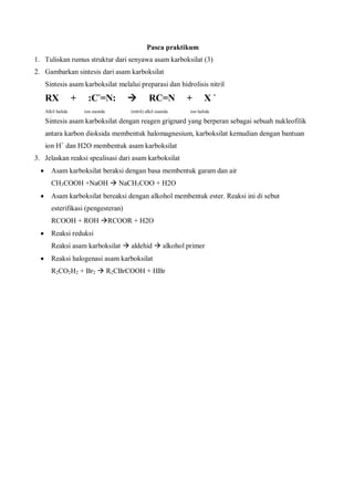 Asam karboksilat | PDF