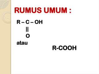 asam karboksilat kimia, asam karboksilat kimia | PPT | Free Download