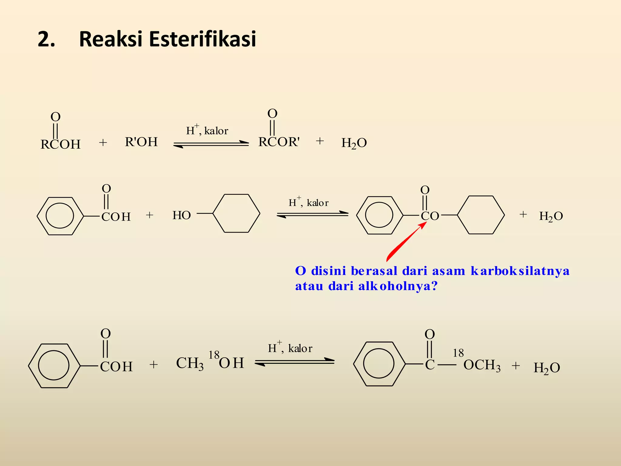Kimia Organik (Asam karboksilat dan ester) | PPTX