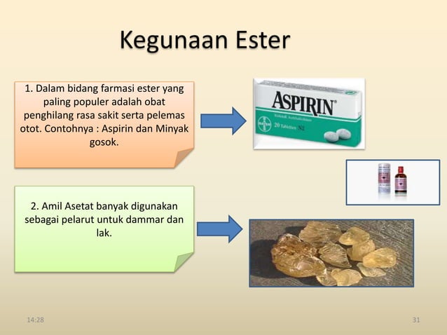 Kimia Organik (Asam karboksilat dan ester) | PPTX