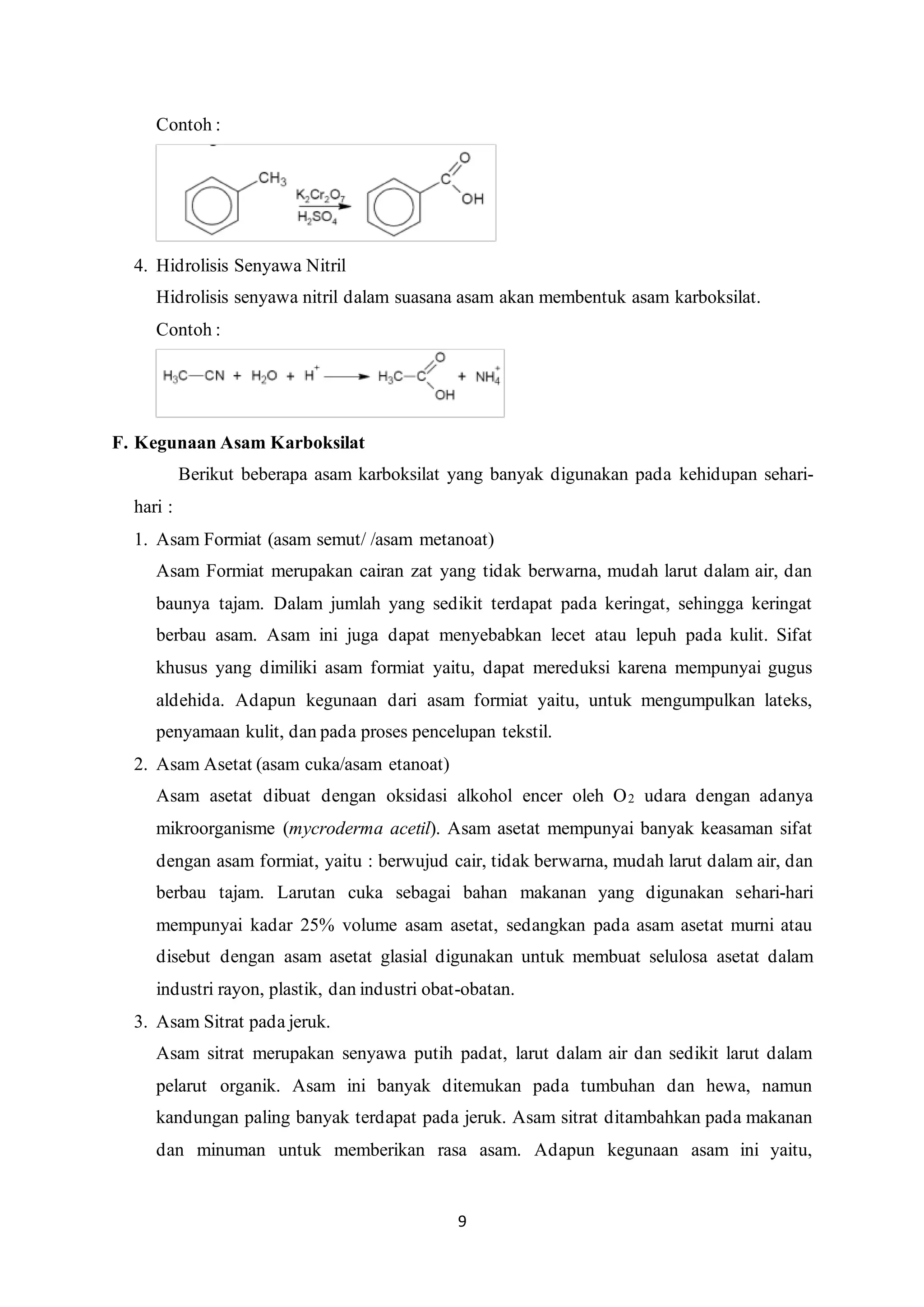 Asam karboksilat kel.2 | PDF