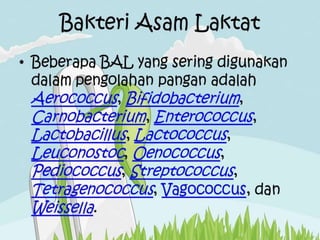 Fermentasi Asam laktat | PPTX
